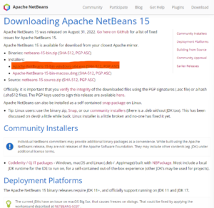 Descargar e instalar NetBeans - EMENESES DEVELOPERS